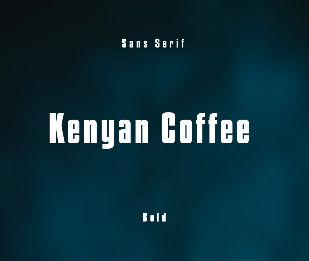 Kenyan Coffee Font - Graphic Guru