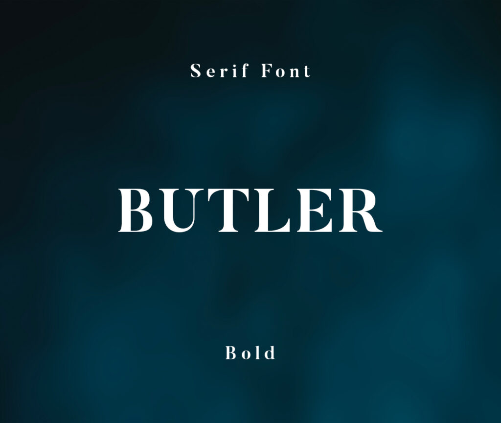 Butler Font - Graphic Guru