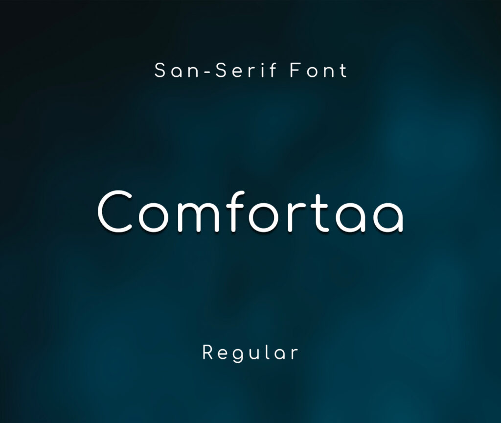 Comfortaa Font - Graphic Guru