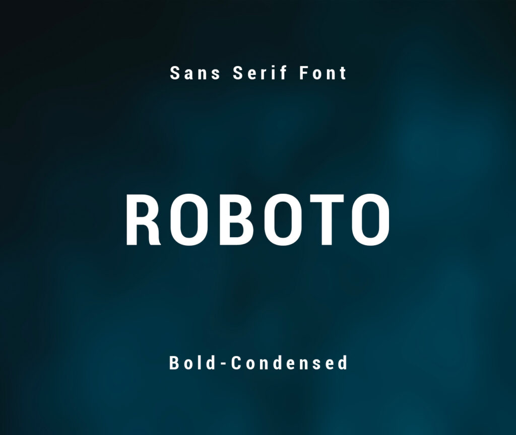 Roboto Font - Graphic Guru