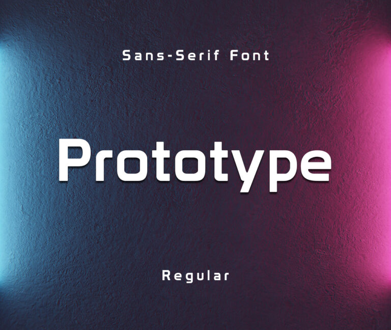 Prototype Font - Graphic Guru