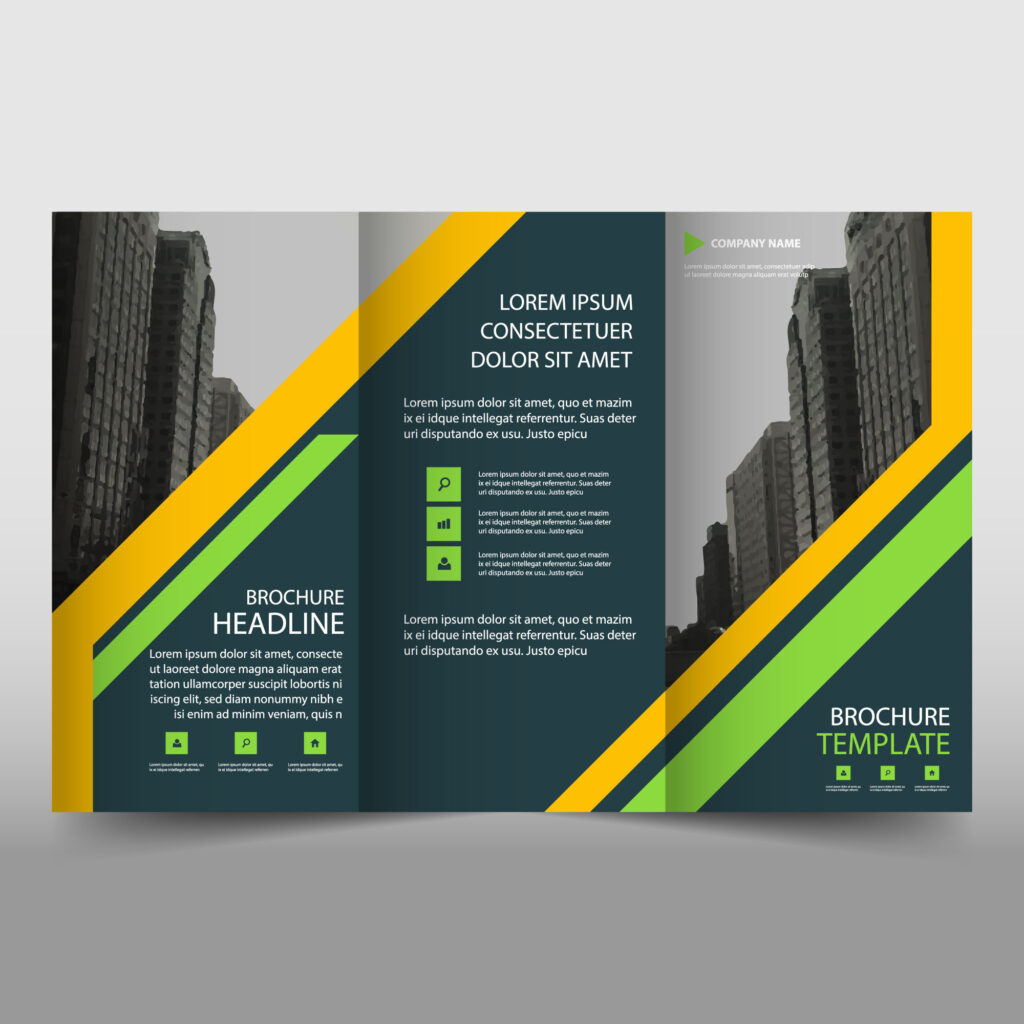 Colorful and Attractive Brochure Template For Free - Graphic Guru